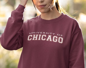 University of Chicago Sweatshirt - Etsy