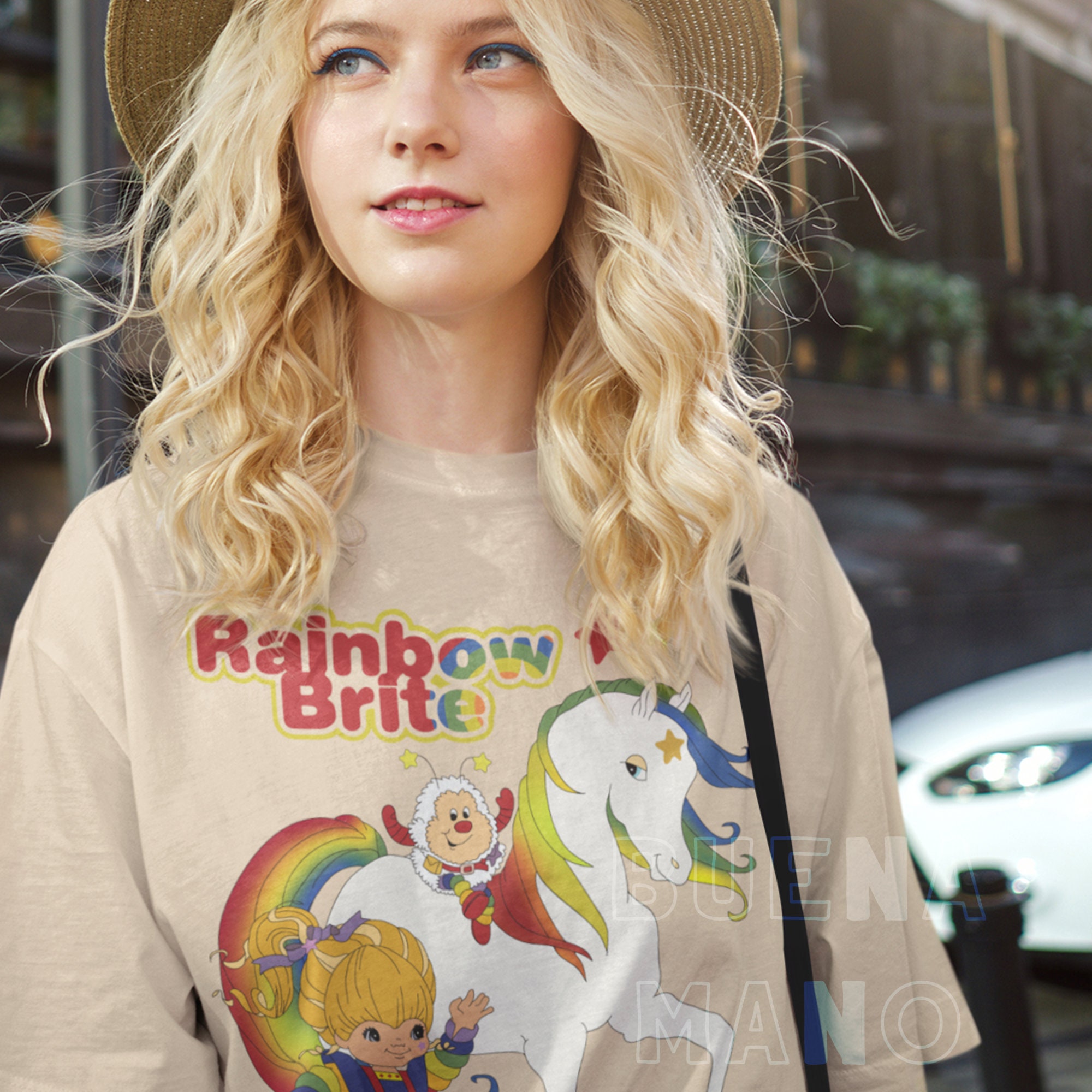 Rainbow Brite Tees - Etsy
