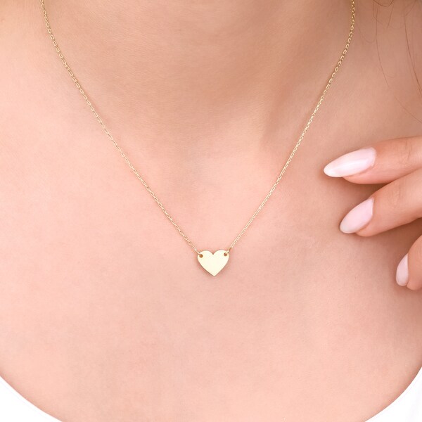 Heart Necklace - Etsy