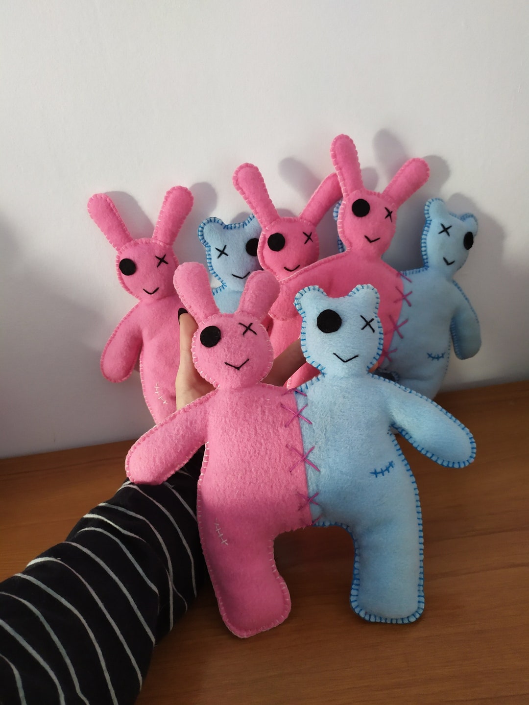 Pastel Color Besties| Handmade Toy | Creepy Doll | Pastel Horror Toy ...