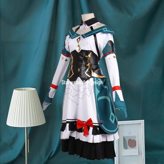Game Genshin Impact Cosplay Costume Genshin Impact Katheryne - Etsy