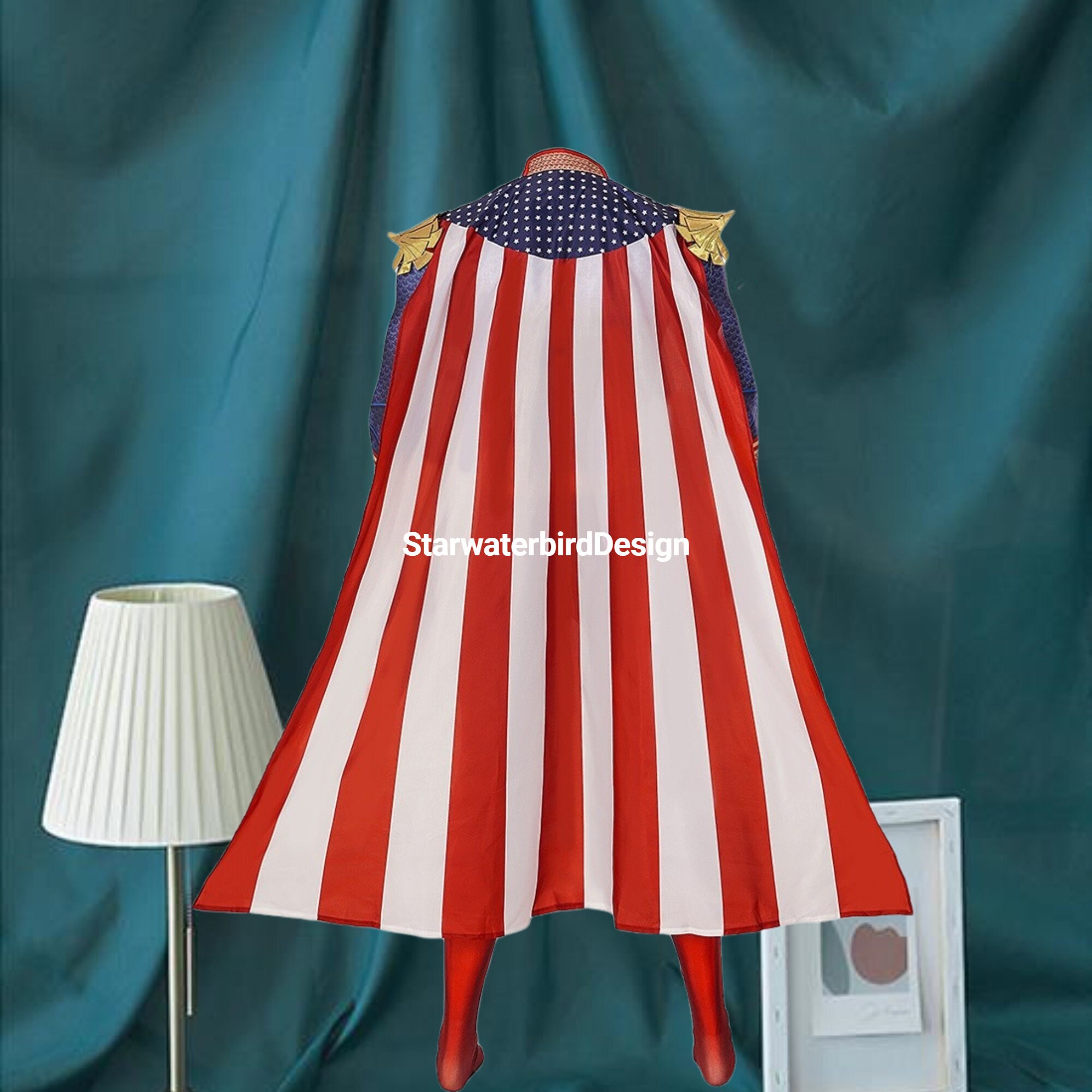 The Boys Homelander Cosplay Costume Jumpsuit Cloak Halloween - Etsy ...