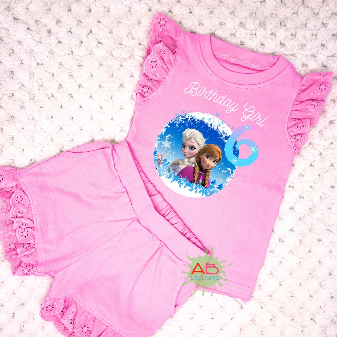 Personalised Ice Queen Elsa Birthday Eve Two Piece Set, When I Wake up ...