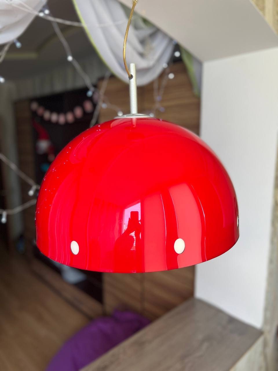 Vintage Retro 90s Pendant Light Lamp Space Age Pop Art - Etsy