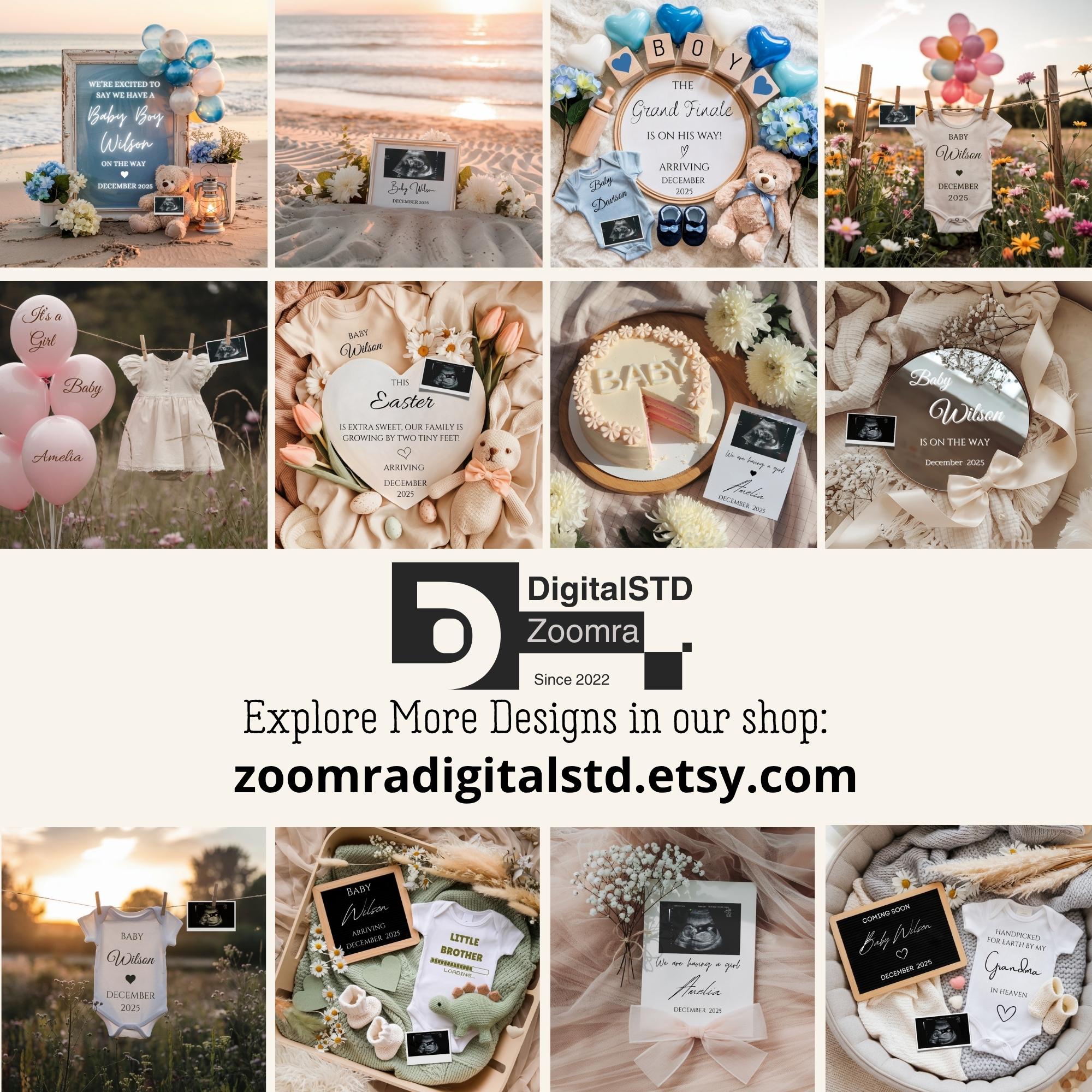Editable Halloween Pregnancy Announcement: Gender Reveal, Cauldron ...