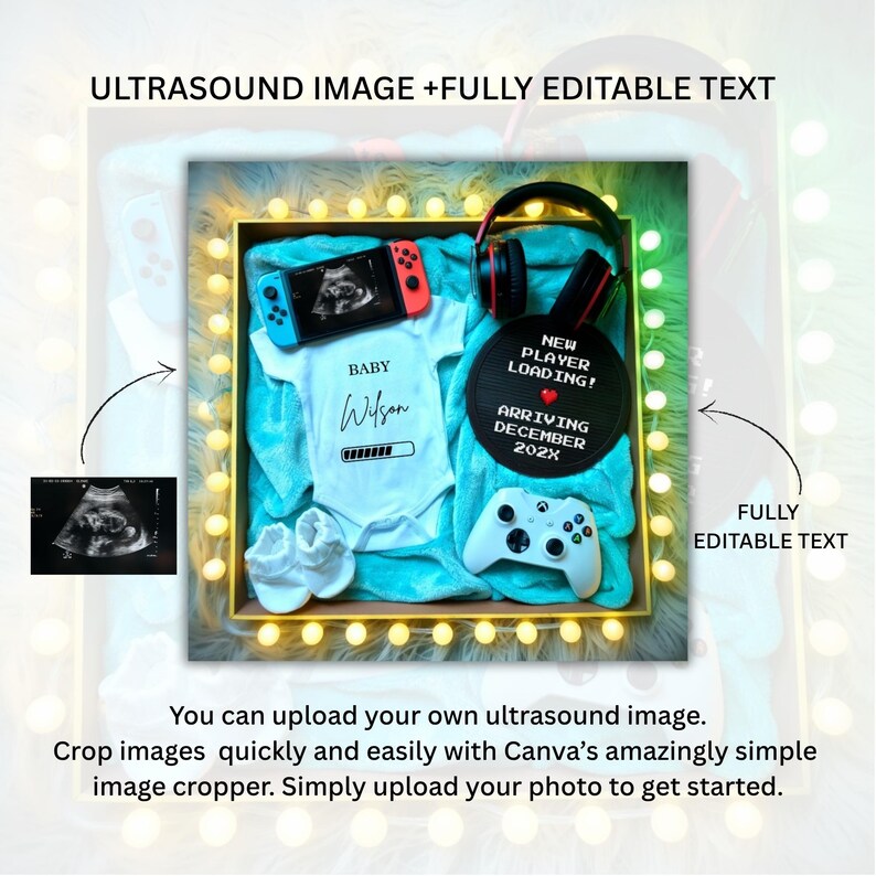 Digital Video Game Player Pregnancy Announcement, Gaming Buddy New ...
