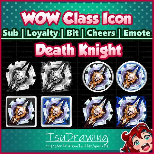 Wow Class Icons - Etsy