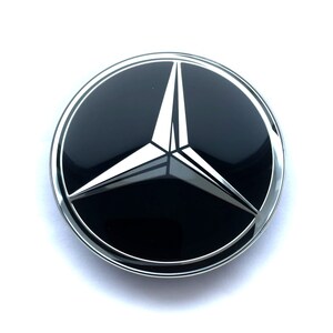 4 Items 56mm / 52mm Mercedes Benz Wheel Center Hub Caps Covers New Logo ...