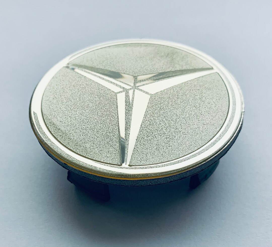 4 Items 65mm / 55mm Mercedes Wheel Center Hub Caps Covers Silver - Etsy