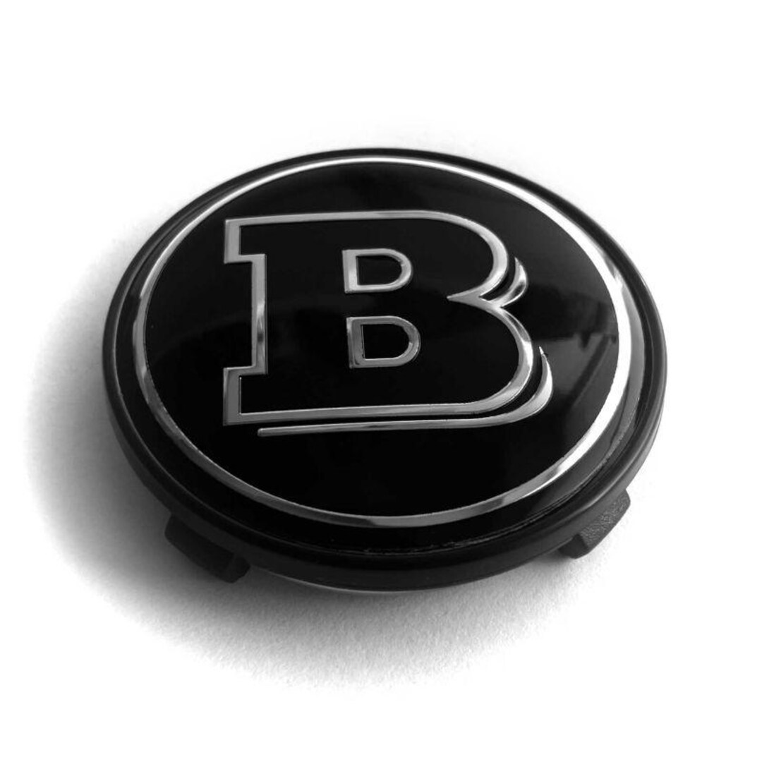 4 Items 61mm / 57mm Mercedes Benz Wheel Center Hub Caps Covers Brabus ...