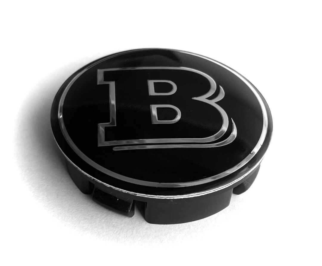 4 Items 60mm / 55mm Mercedes Benz Wheel Center Hub Caps Covers Brabus ...