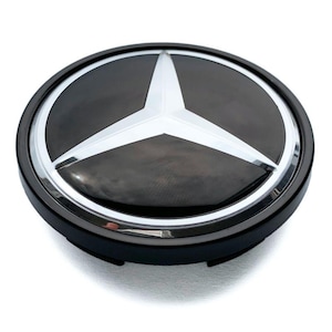 4 Items 60mm / 51mm Mercedes Benz Wheel Center Hub Caps Covers New Logo ...