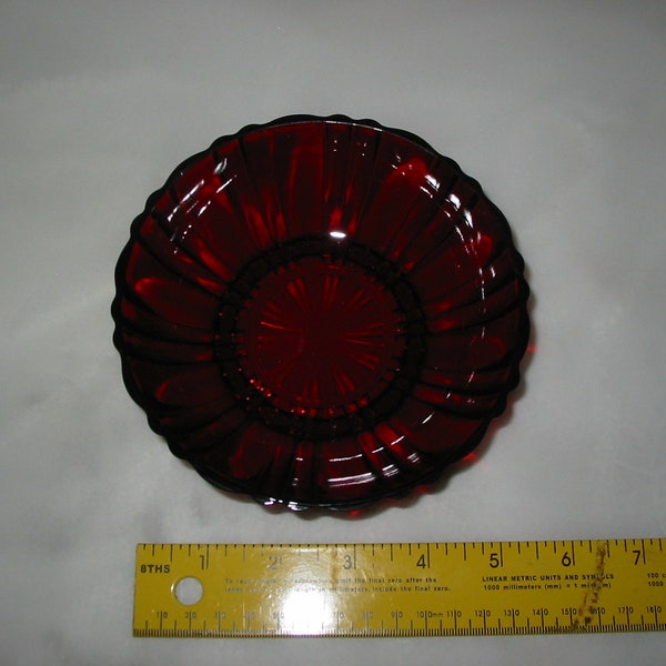 Red Candy Dish - Etsy