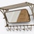 Train Hall Luggage Wall Mounted Rack Mirror Shelf Hooks | Coat Rack ...