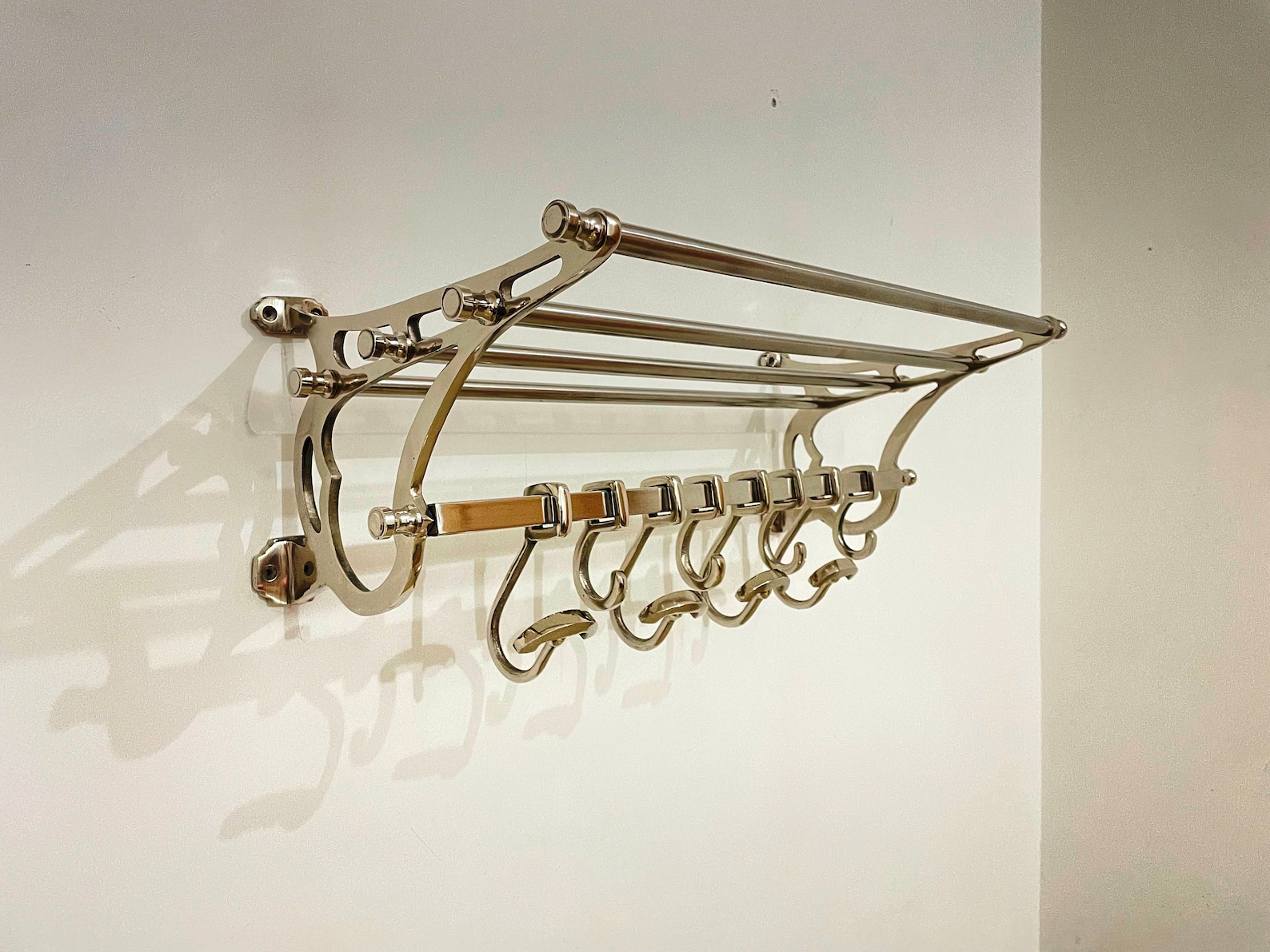 French Coat Rack Luggage Wall Mounted Rack Shelf Coat Rack - Etsy