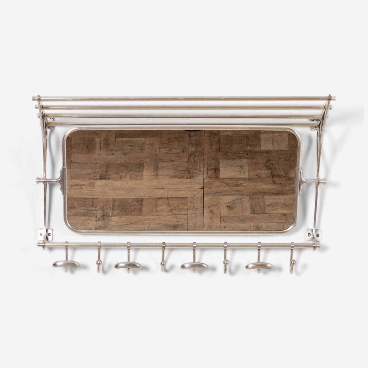 Train Hall Luggage Wall Mounted Rack Mirror Shelf Hooks Coat - Etsy
