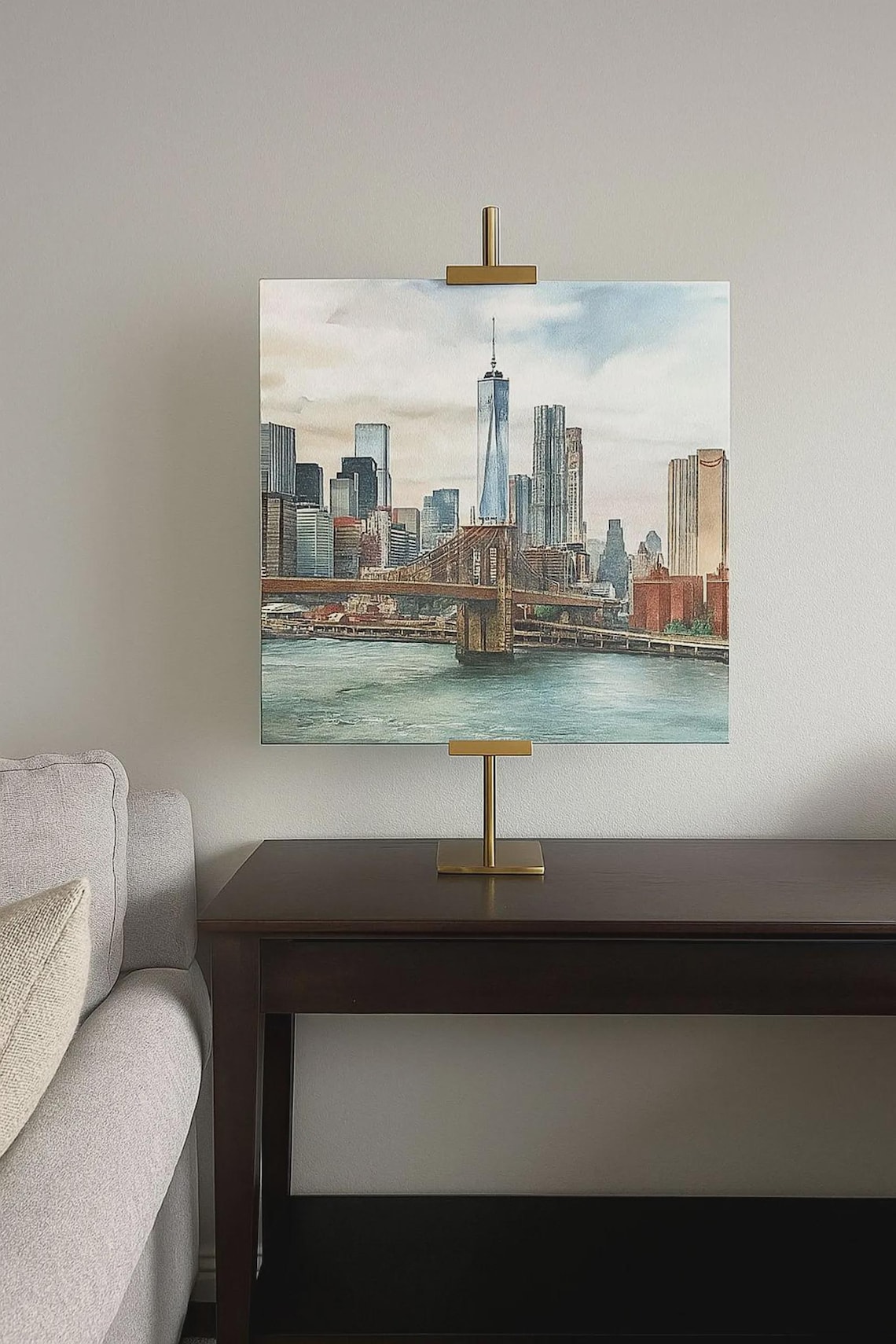 Modern Aluminum Gallery Easel Stand|adjustable Art Display Stand|floor ...