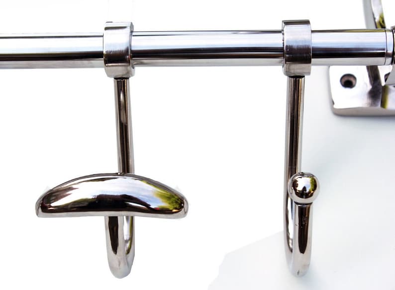 Train Hall Luggage Wall Mounted Rack Mirror Shelf Hooks Coat | Etsy