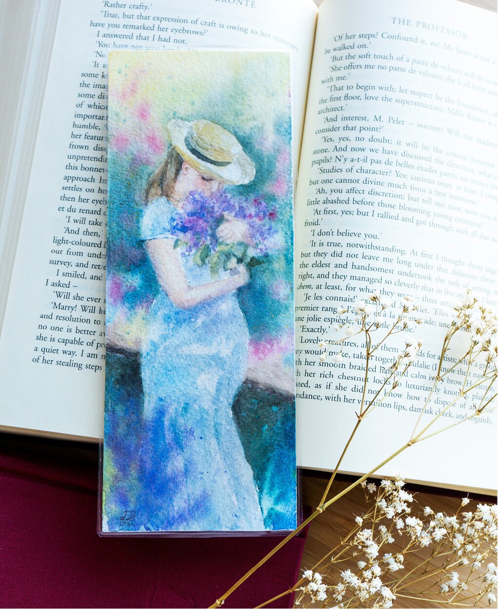 Painting Ink Original hand-painted Bookmarks etna.com.pe