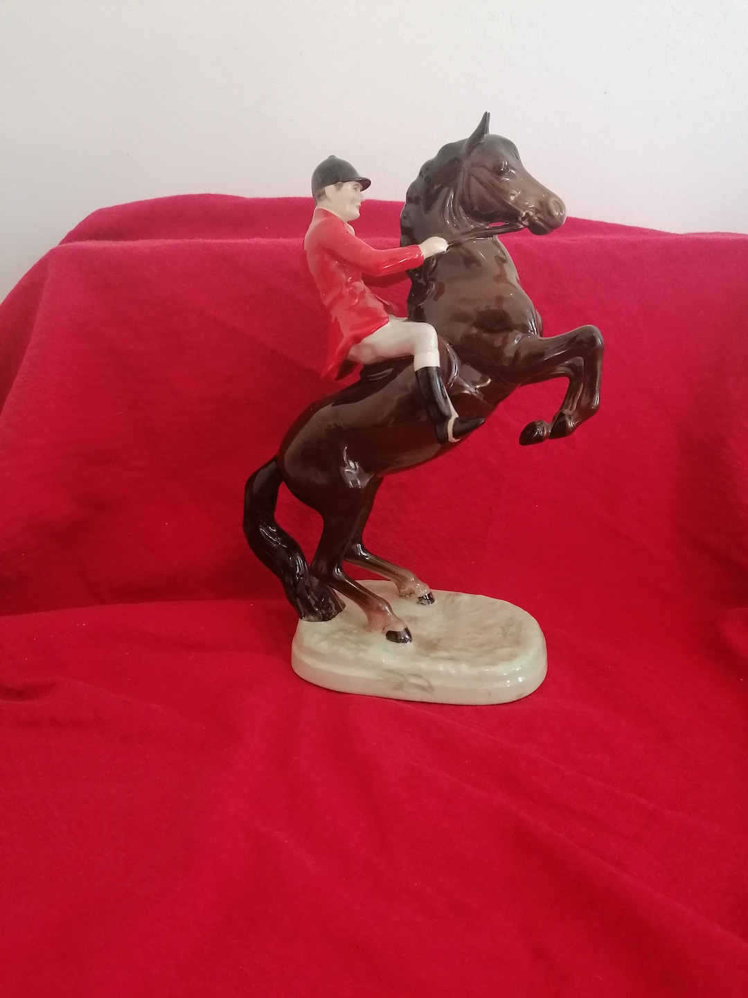 Beswick Rearing Horse and Rider Model Number 868 Free USA - Etsy