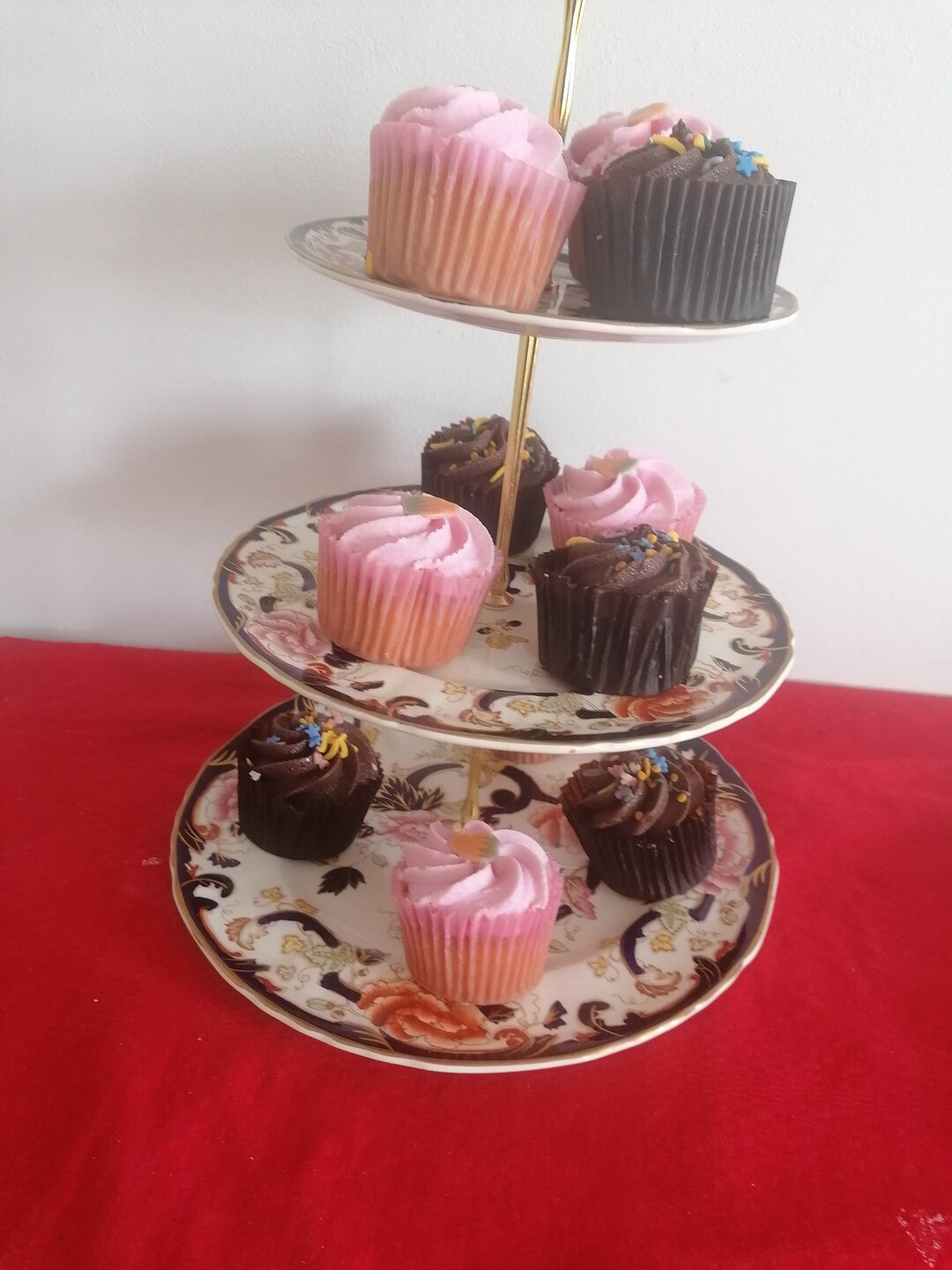 Masons Mandalay 3 Tier Cake Stand in Good Condition Free Delivery - Etsy