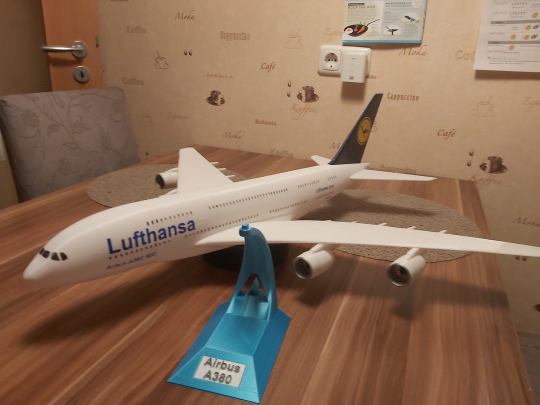 3D Printing Kit Airbus A380-800 in 1:100 - Etsy