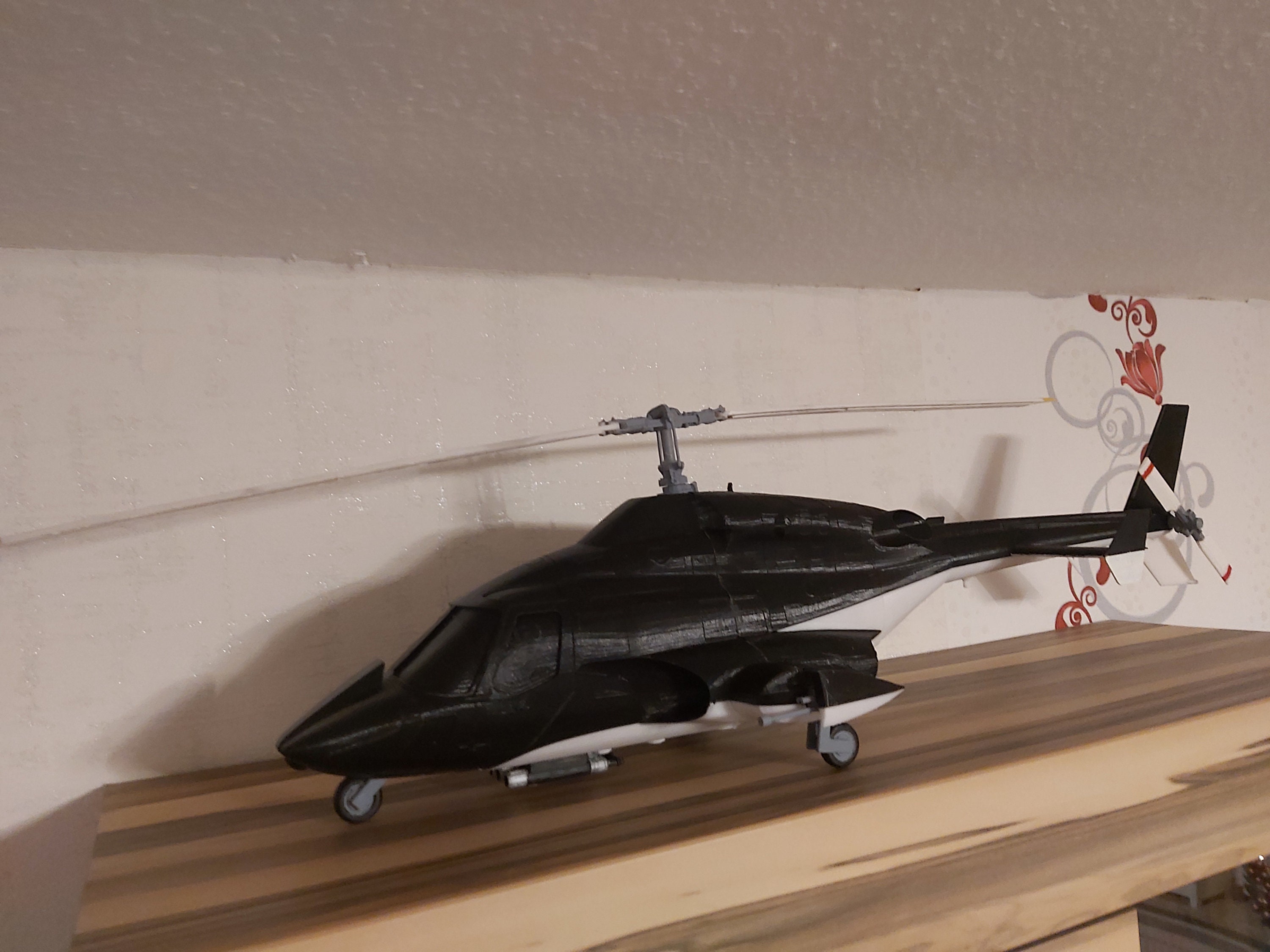 3D Printed Kit Bell 222 Airwolf - Etsy