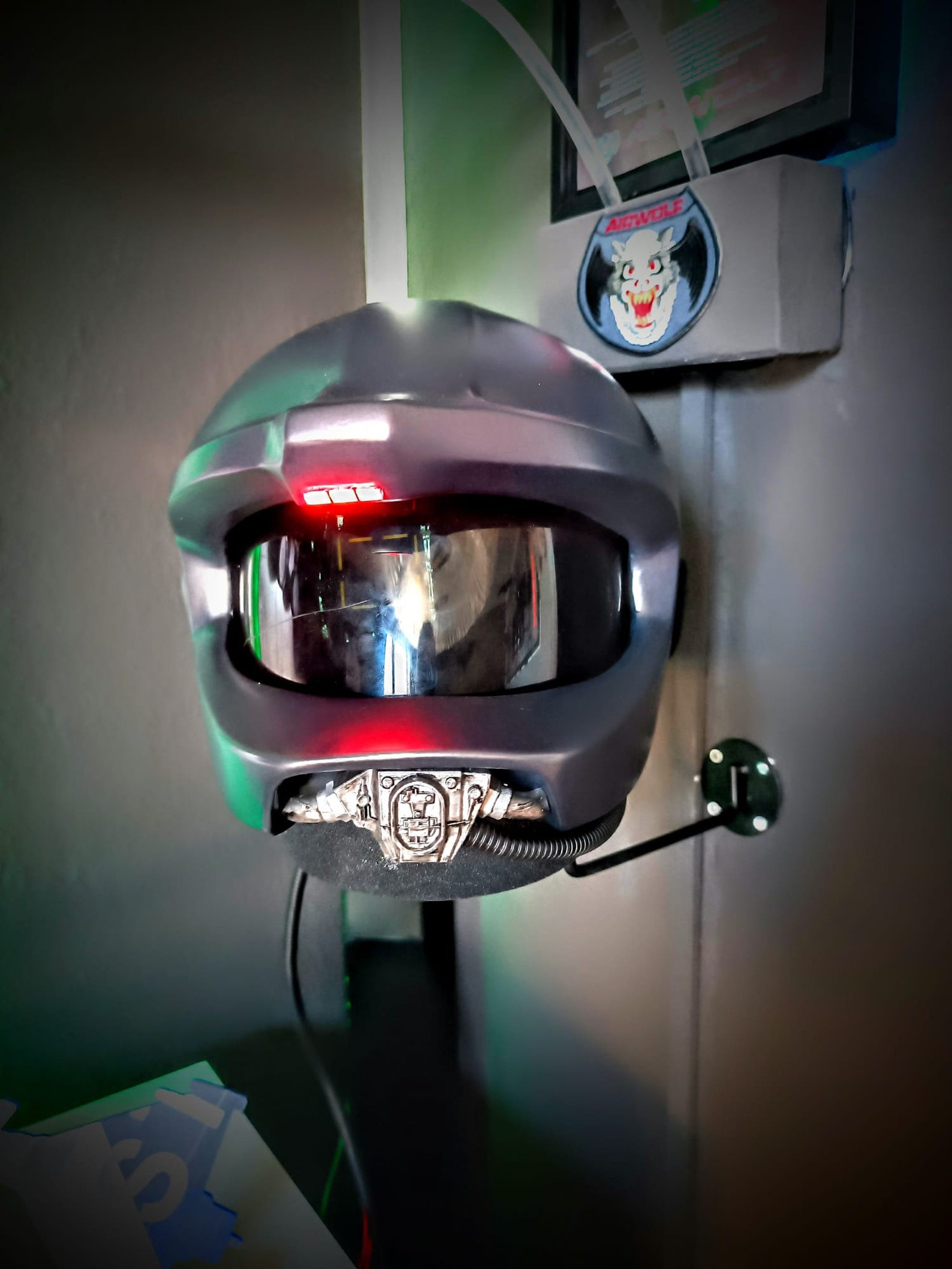 Helmet Airwolf 30 Cm - Etsy