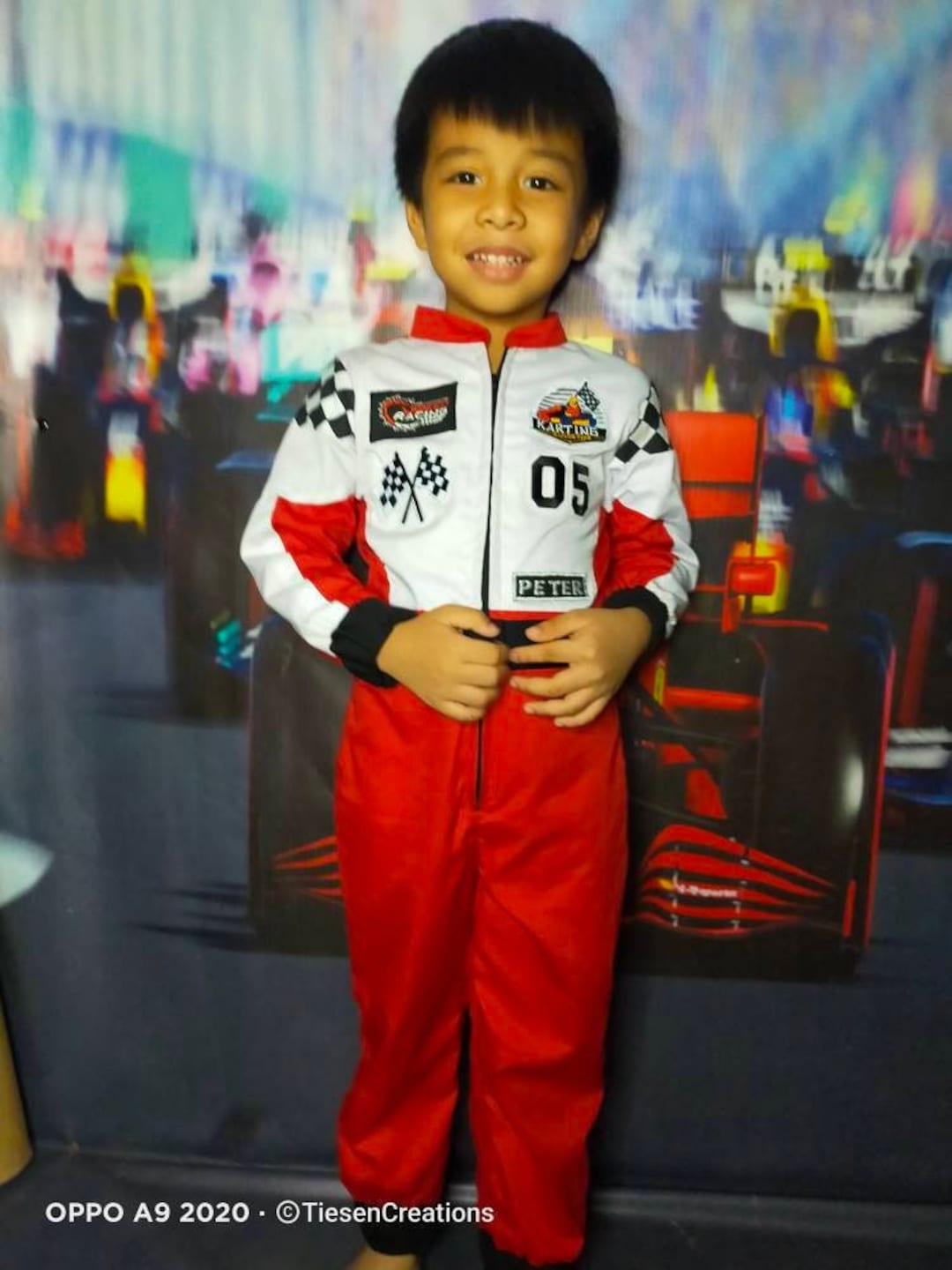 Racing Costume for Kids Halloween Outfit - Etsy