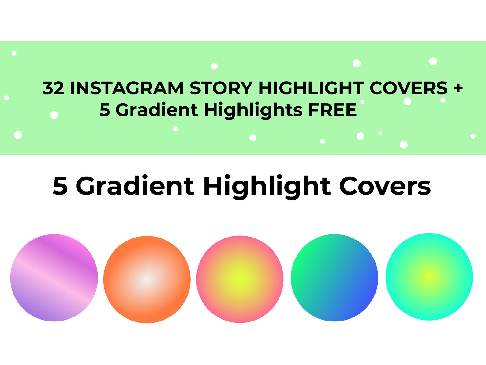 Funky Groove Instagram Highlight Covers, 32 Instagram Story Covers ...