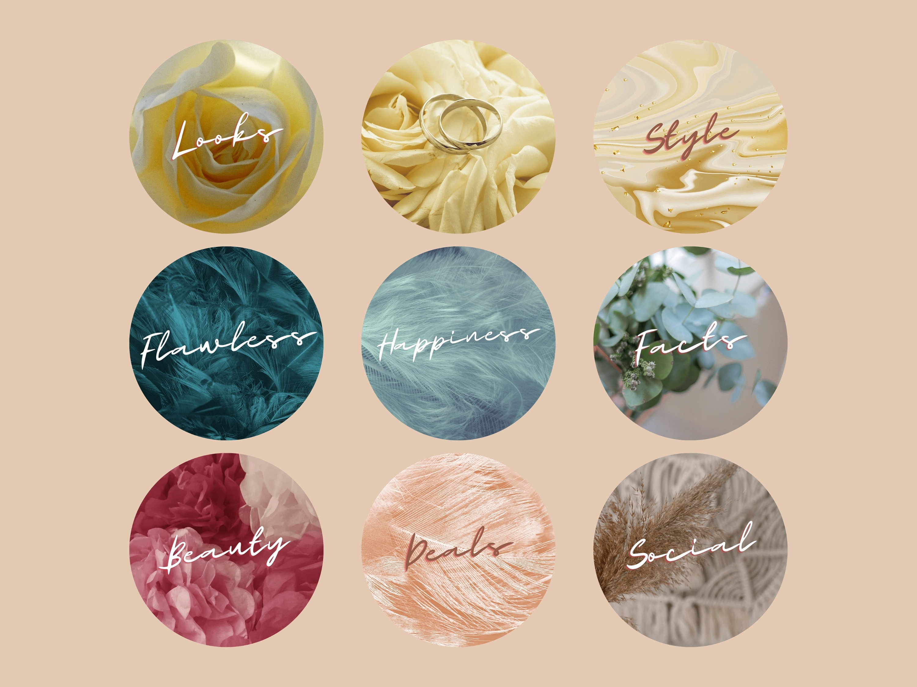 Instagram Highlight Covers Boho Highlights for Instagram Stories ...