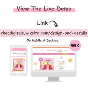 Creative Wix Template Rainbow Colors Wix Website Design Wix Store ...