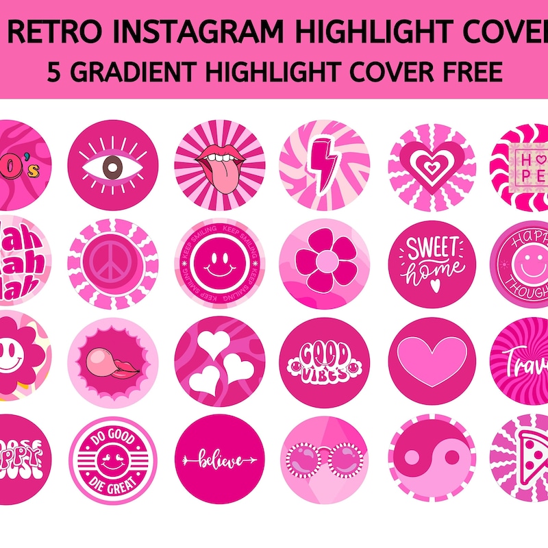 Highlight Covers - Etsy