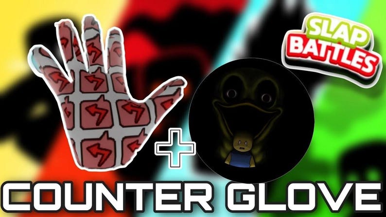 Roblox Slap Battles Counter Glove - Etsy