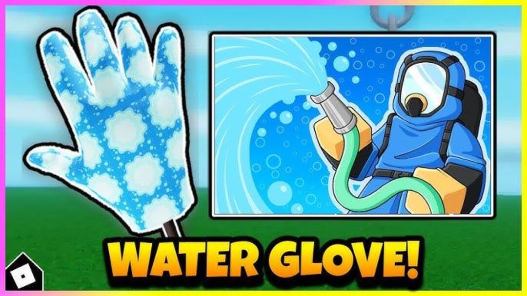 Roblox Slap Battles Water Glove - Etsy
