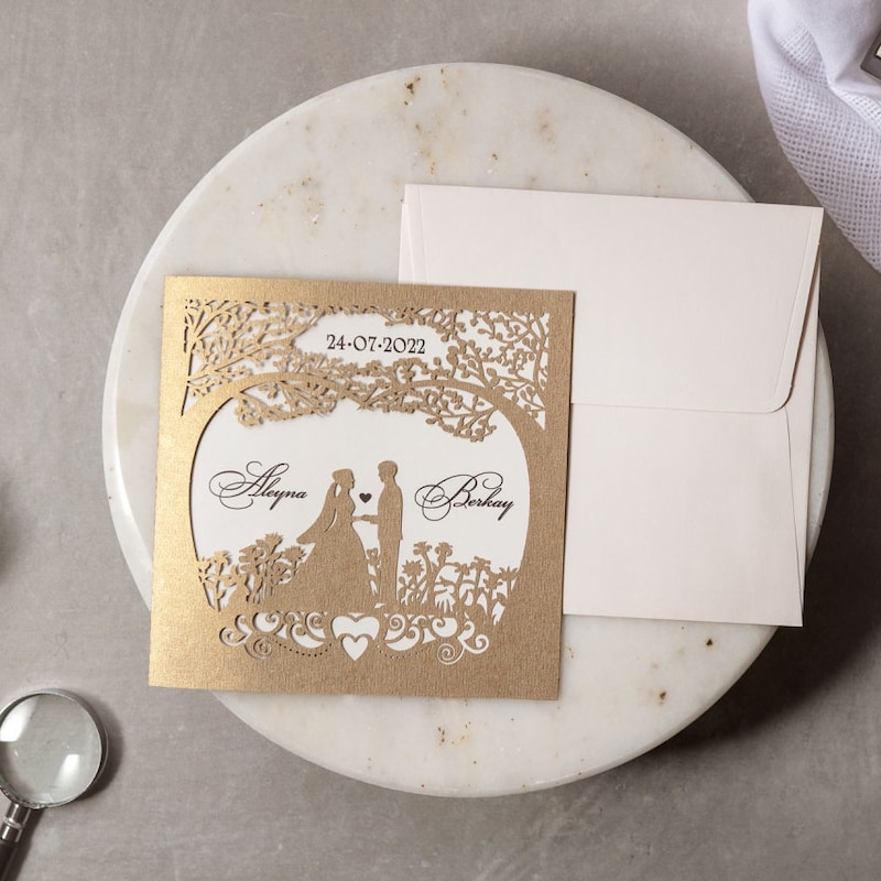 Laser Cut Invites - Etsy