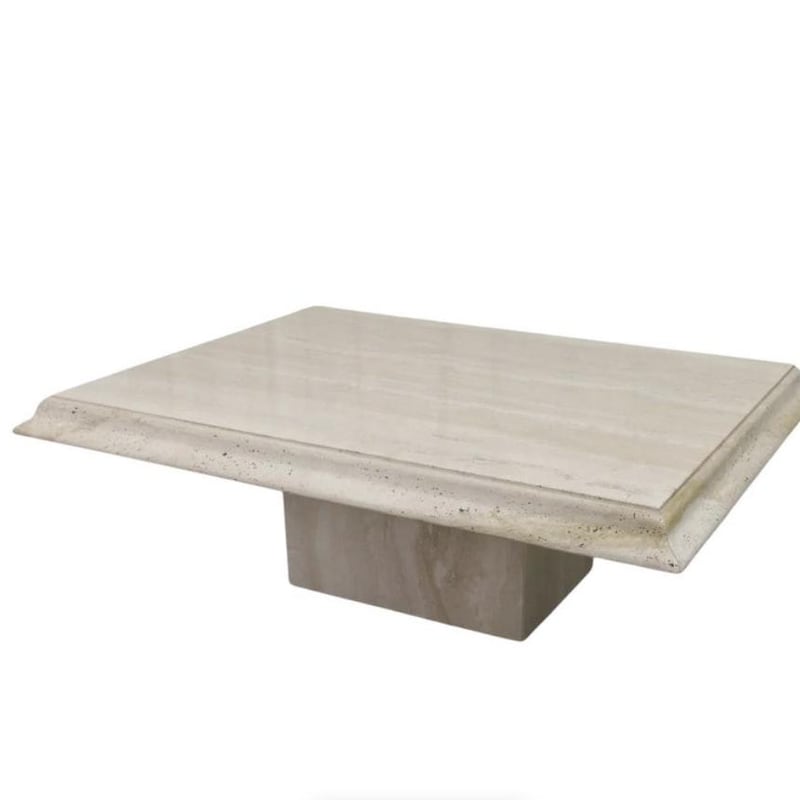 Travertine Coffee Table - Etsy