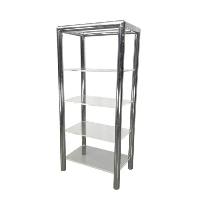 Tubular Chrome Shelves - Etsy