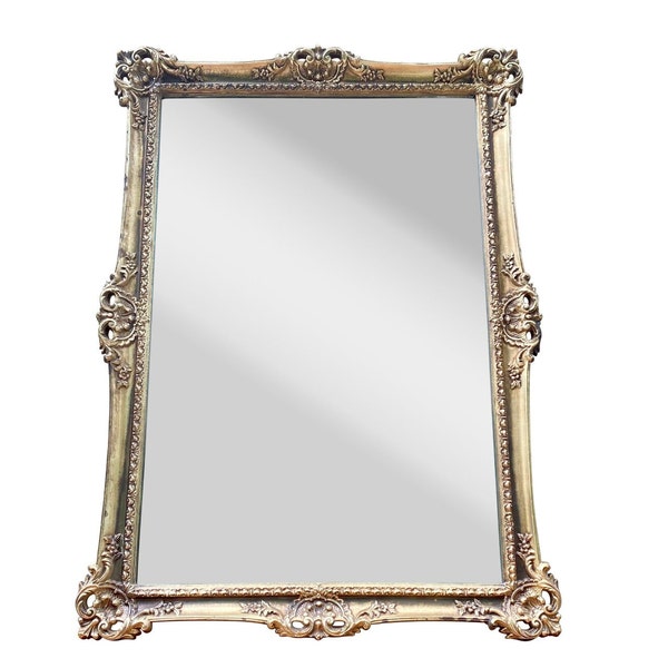 Large Vintage Mirror - Etsy