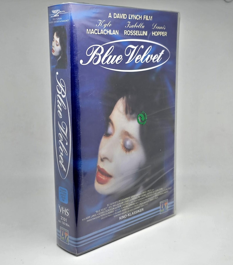 Rare Vintage VHS: "blue Velvet" (david Lynch) – Original Sealed ...