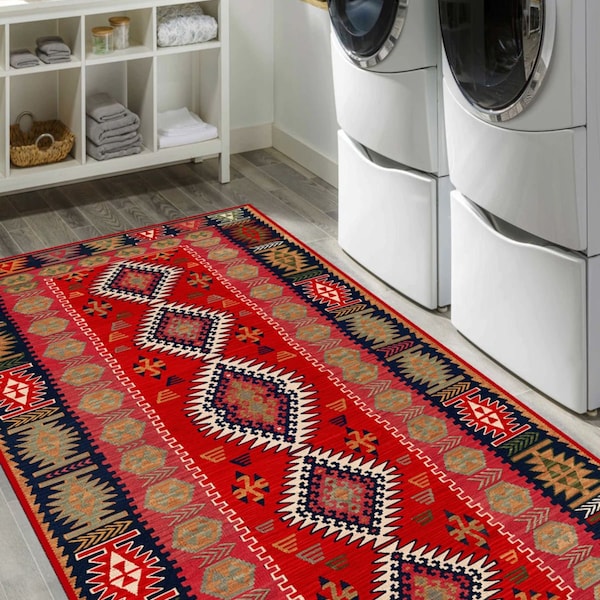 Laundry Room Rug Vintage - Etsy