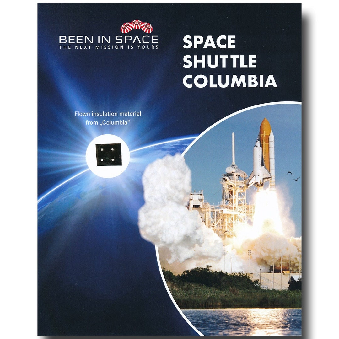 Space Shuttle Columbia Flown Insulation 8x10 Presentation - Etsy