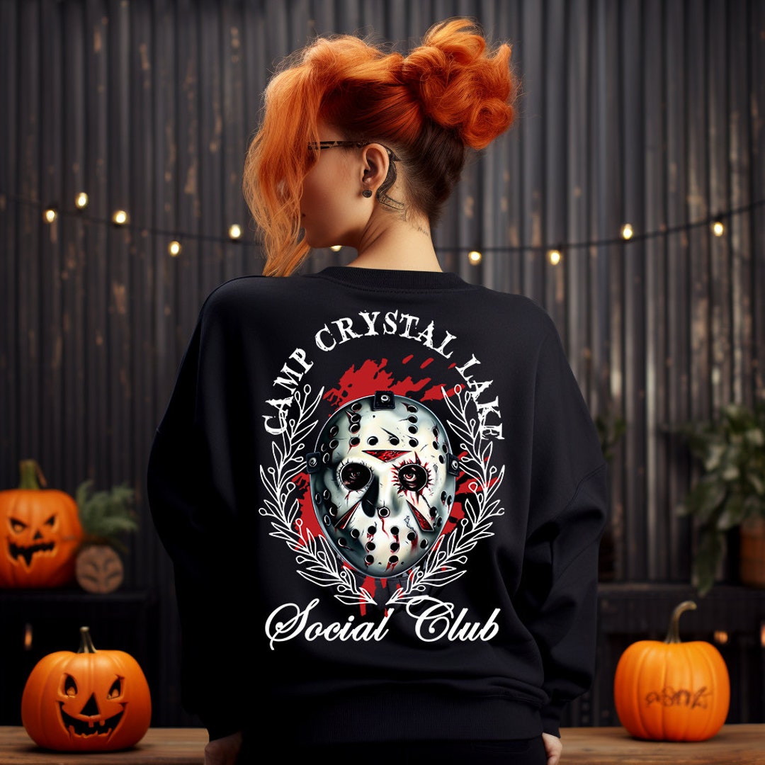 Camp Crystal Lake Social Club Png, Halloween Png, Halloween Png, Horror ...