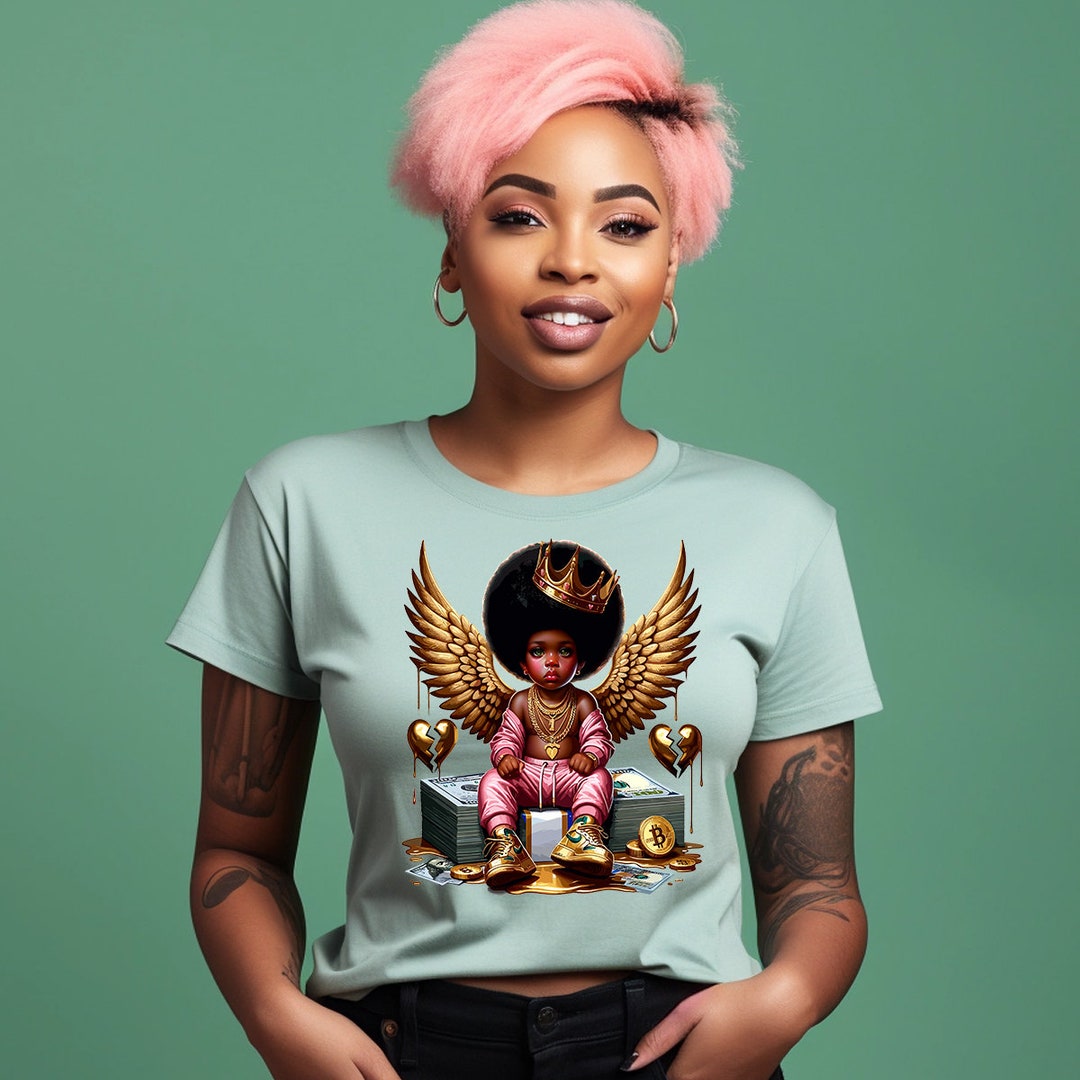 Cherub Baby Gangster Angel Trap Mafia Boss Wings Hustle Jewelry Gold ...