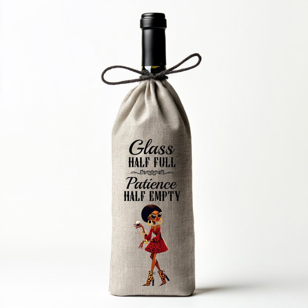 Sassy Sarcastic Wine Bag PNG | Wine Bag Quotes | Funny Wine Tote Bag ...