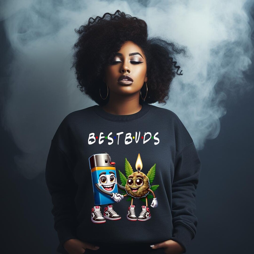 Best Buds PNG, Best Friends Weed Clipart for DTF, Weed Sublimation or ...