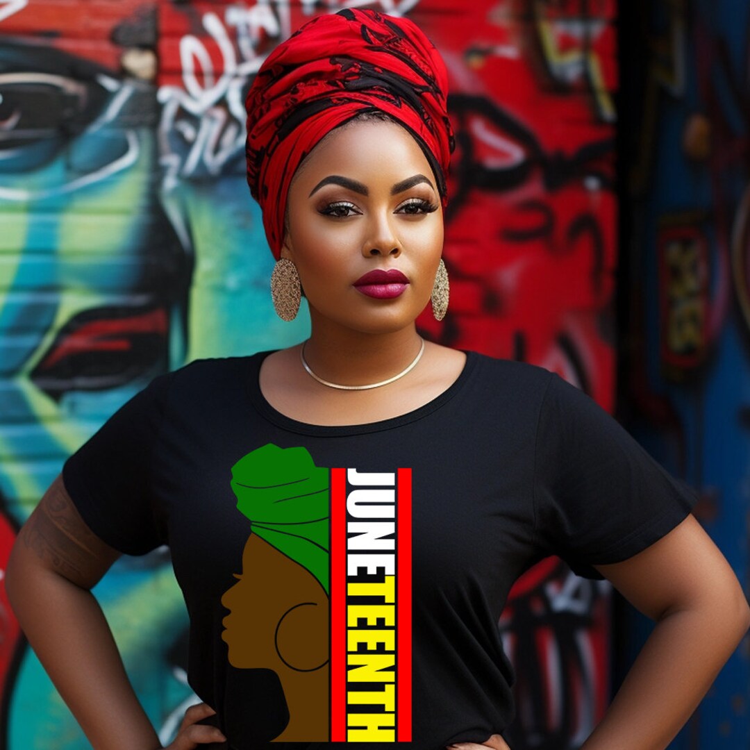 Juneteenth Woman PNG, Black History PNG, Breaking Every Chain Png ...