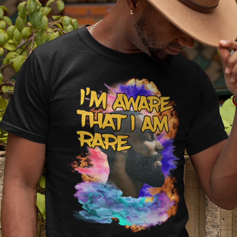 I Am Aware That I Am Rare Man PNG Only - Etsy