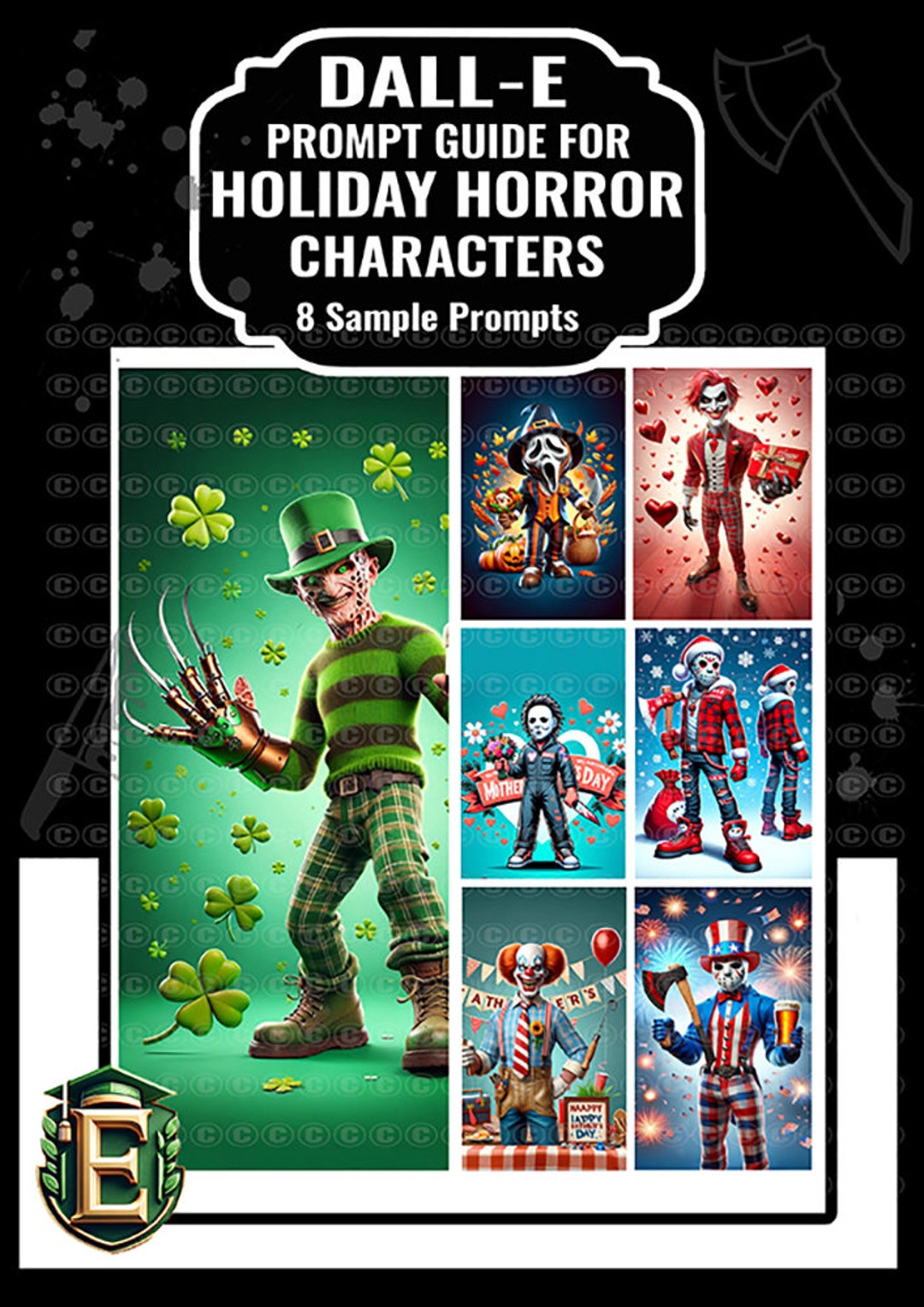 Dall-e & Chatgpt V4 Ai Art Prompt Guide 10 Sample Prompts Chatgpt 90s ...