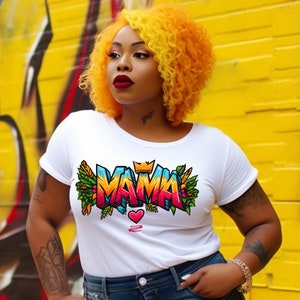 Mama Graffiti Png, Selfless Png, Loving Mama Png, Protective Mama Png ...